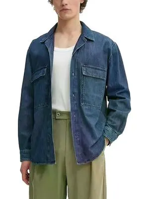 IRO PARIS Double-pocket Denim Shirt - Blue