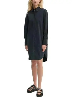 Marc O'polo Cotton Shirt Dress - Blue