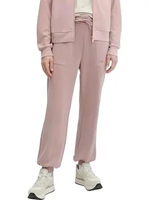Emporio Armani Logo-plaque Track Pants - Pink
