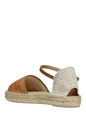 Geox Woven Espadrilles - Brown