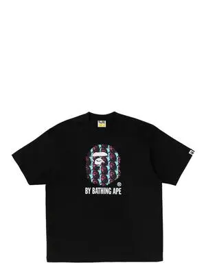 A BATHING APE Ape Head-print Cotton T-shirt - Black