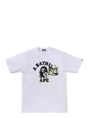 A BATHING APE Abc Resort T-shirt White