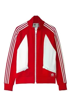 Adidas Big Zipper Jacket - Red