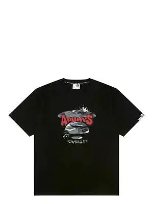 AAPE BY *A BATHING APE® Aape-head Graphic T-shirt - Black