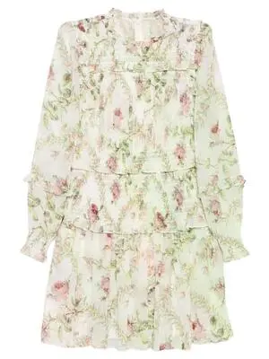NEEDLE & THREAD Colette Rose Emilia Mini Dress
