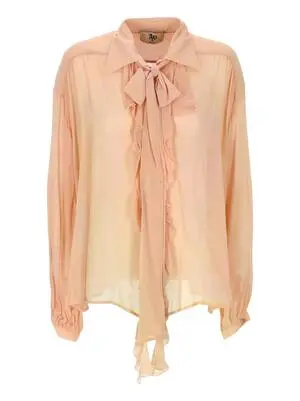 ANIYE BY Ruffled Shirt - Neutrals