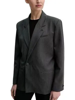WON HUNDRED Single-button Long-sleeve Jacket - Grey