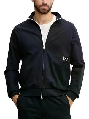 Emporio Armani Logo Track Jacket - Black