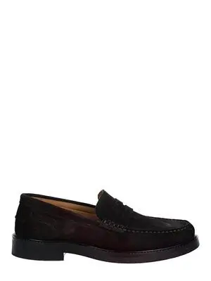 Marc O'polo Suede Penny Loafers - Brown