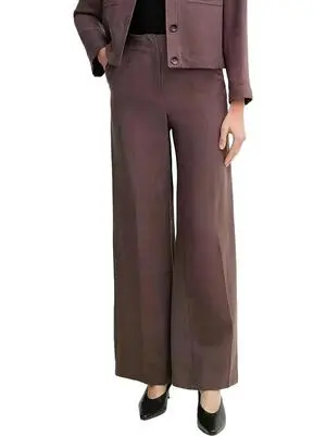 PEDRO DEL HIERRO Wide-leg Trousers - Brown