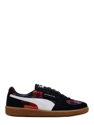 PUMA X Porsche Legacy Palermo Tartan Sneakers - Black