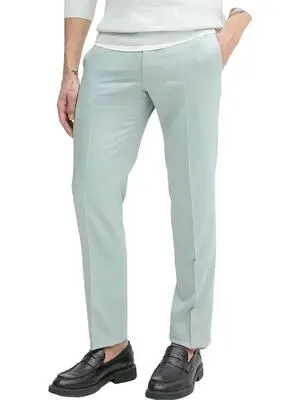 JOOP! Plain-front Trousers - Blue