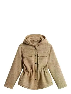 WOOLRICH Hooded Textured Jacket