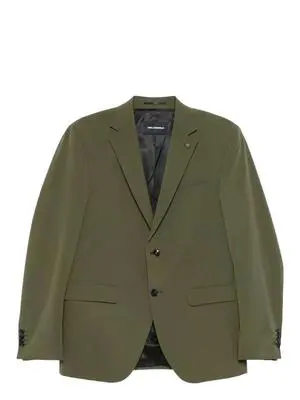 Karl Lagerfeld Three-button Notched-lapel Jacket - Green