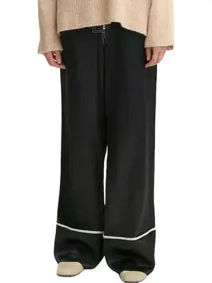 Day Birger Et Mikkelsen Satin Piping Trousers - Black