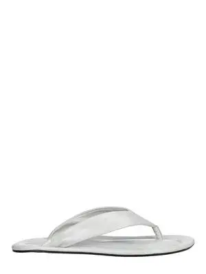 By Far Dasha Leather Sandals - White