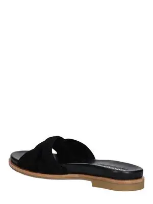 EMU AUSTRALIA Ikara Crossover Suede Flat Sandals