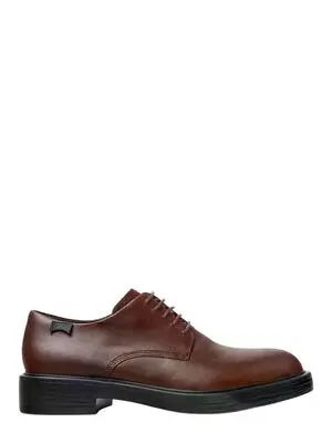 Camper Dean Leather Derby Shoes - Brown