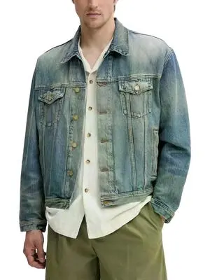 WON HUNDRED Flap-pocket Denim Jacket - Blue