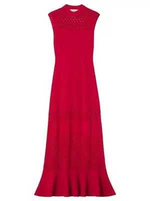 LANVIN Sleeveless Maxi Dress - Red