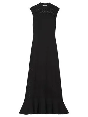 LANVIN A-line Maxi Dress - Black