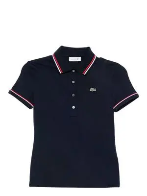 Lacoste Logo-embroidered Polo Shirt - Blue