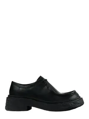 Camper Vamonos Leather Platform Shoes - Black