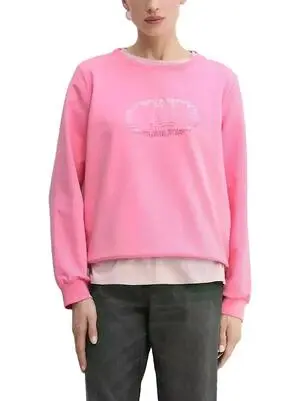 Liu Jo Embellished Logo Sweatshirt - Pink