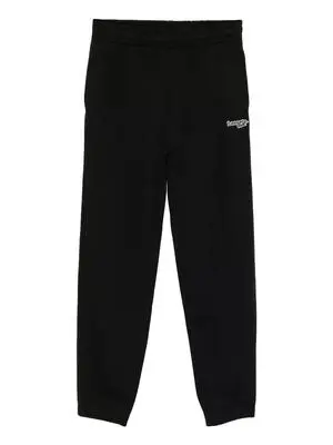 Lacoste Logo-embroidered Track Pants - Black