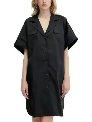 Liu Jo Button-fastening Belted Shirt Dress - Black
