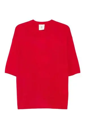 THE GARMENT Knit T-shirt - Red