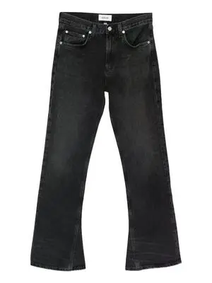 AGOLDE Regenerative Cotton Bell Bottom Jeans - Black
