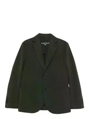 CIRCOLO 1901 Buttoned Patch-pocket Jacket - Green