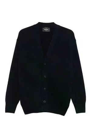 GRAN SASSO Buttoned Wool Cardigan - Blue