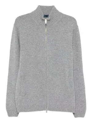 DANIELE FIESOLI Zip-front Cardigan - Grey