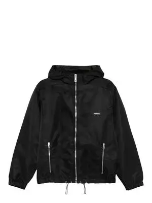 Coperni Hooded Zip-front Jacket - Black