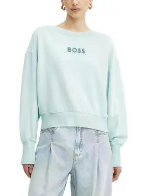 BOSS Crystal-embellished Sweatshirt - Blue