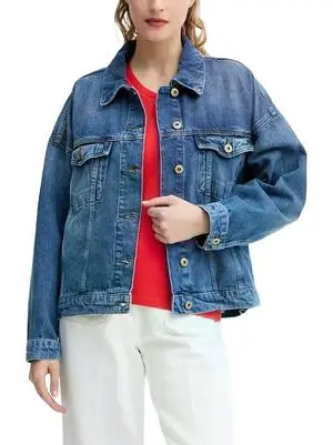 SESSUN Button-fastening Denim Jacket - Blue