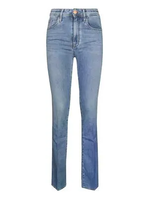 Jacob Cohen High-waisted Straight Leg Jeans - Blue