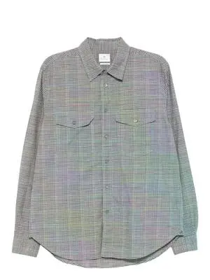 Paul Smith Checked Shirt - Grey