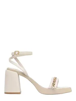 LIU JO 85mm Chain-Embellished Block-Heel Sandals