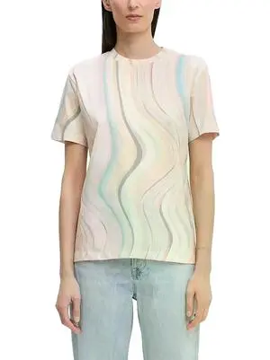 PAUL SMITH Wave-Print T-Shirt