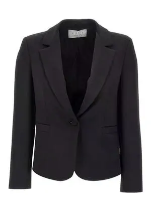 KAOS Notched-Lapel Single-Button Blazer