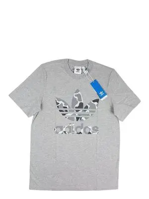 Adidas Camouflage Trefoil Tee - Grey