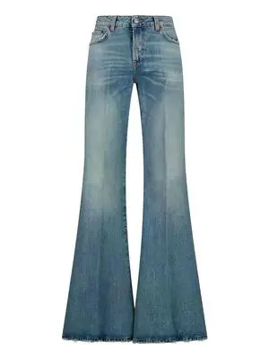 Destin Farrah Bell-bottom Jeans - Blue