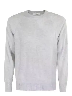 KANGRA Long-Sleeve Crew-Neck Sweater Grey