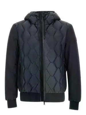 Peuterey Quilted Hooded Jacket - Blue