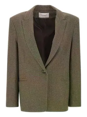 KAOS Houndstooth Blazer