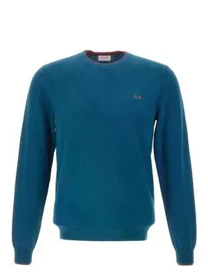 SUN 68 Crew-neck Sweater - Blue