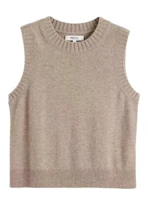 CHINTI & PARKER Crew-Neck Sleeveless Tank Top